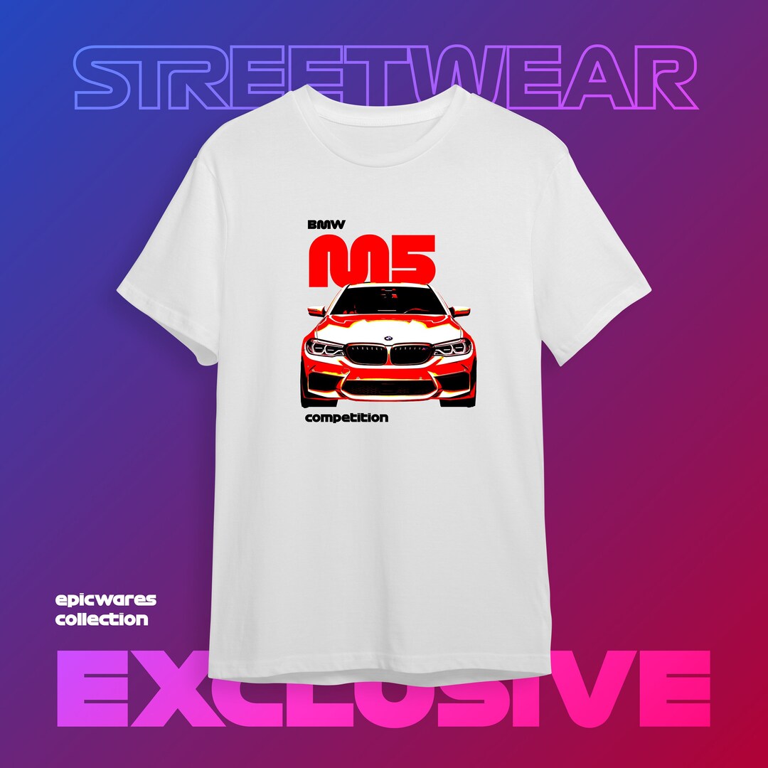 BMW M5 Racing Shirt, Iconic Racing Emblem, Car Lover Shirt, BMW ...