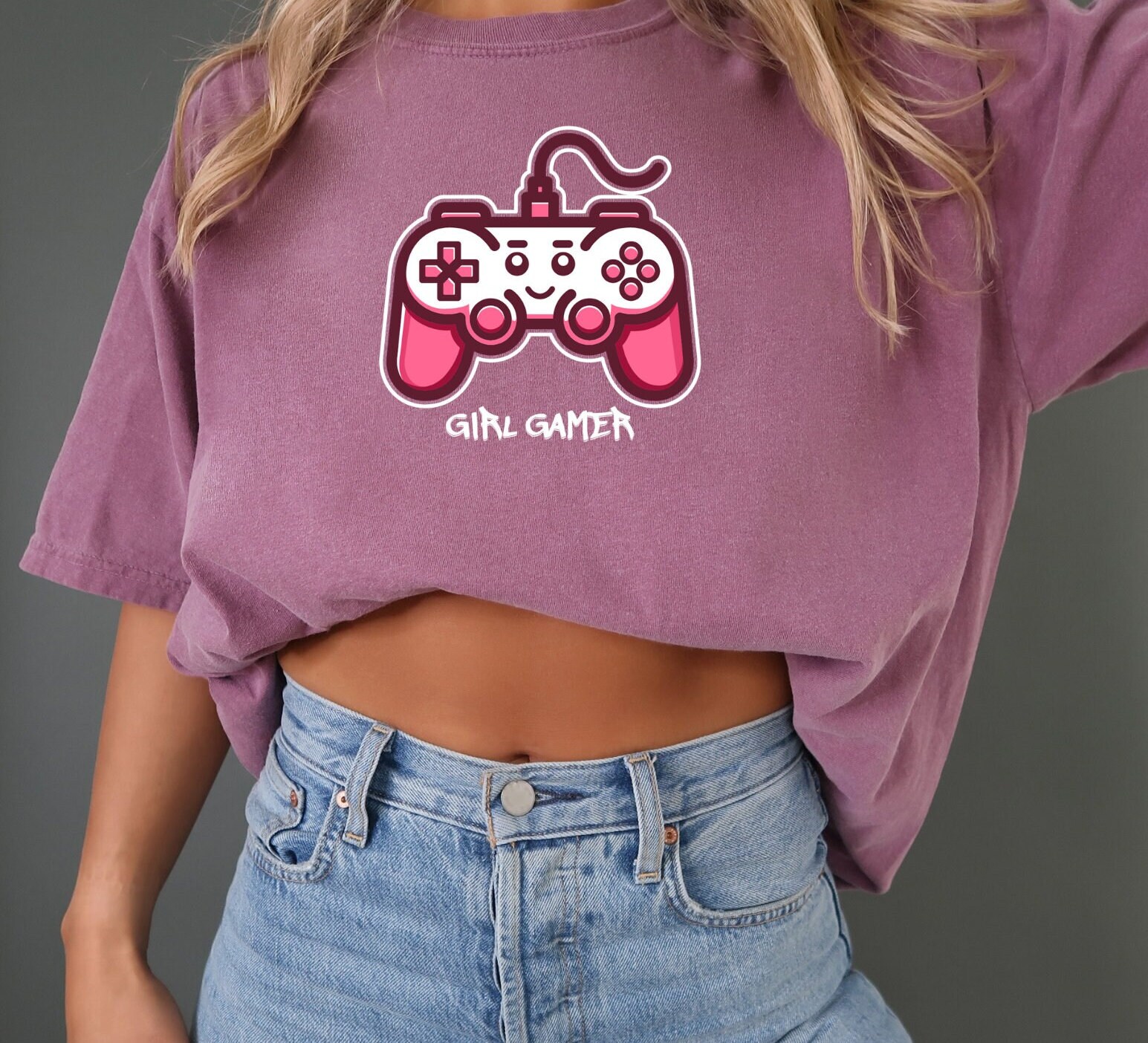 Girl Gamer T-shirt, Girl Gamer, Girls Game Too, Gamer Girl, Pc Girl ...