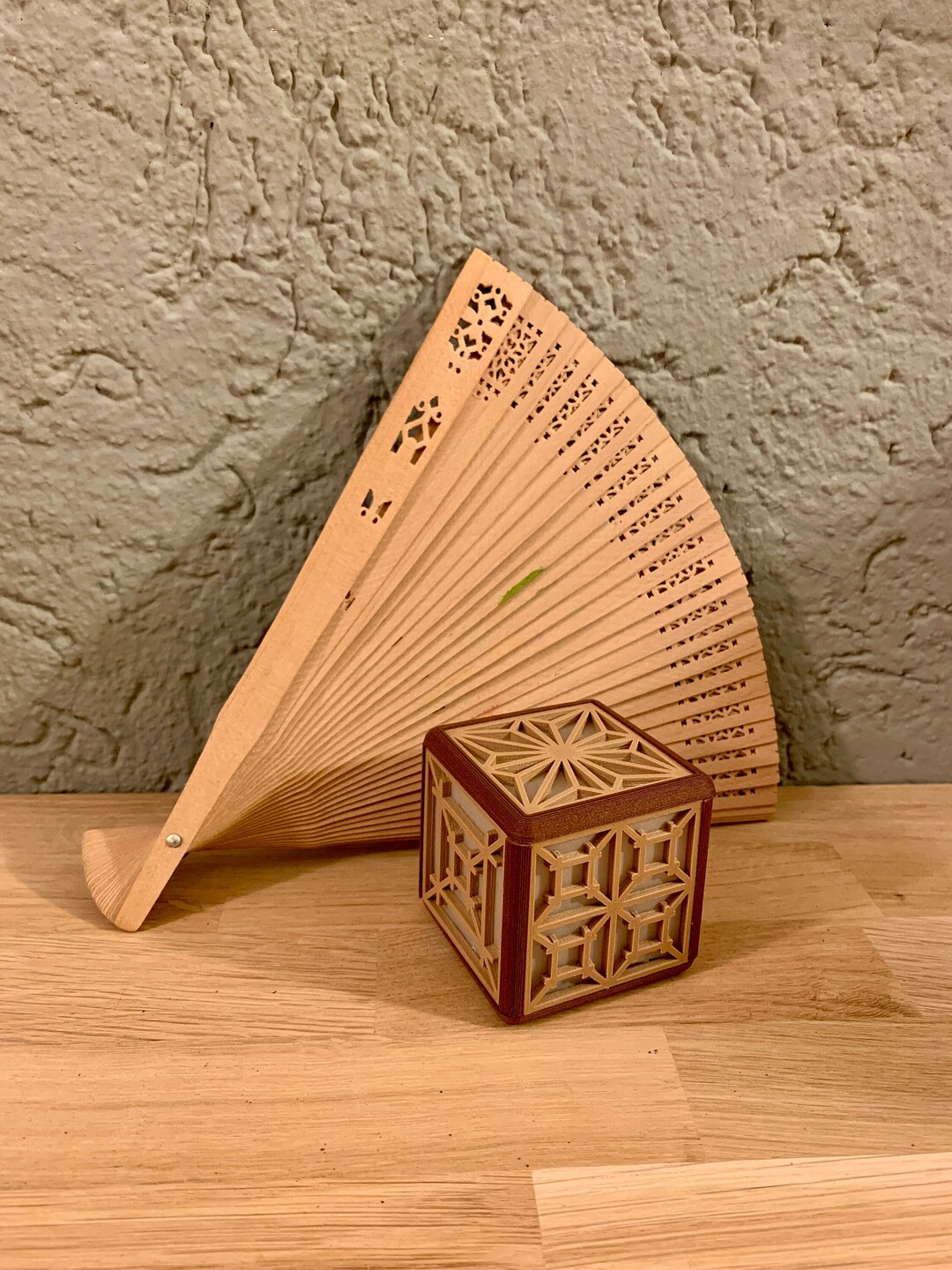 Kumiko Box Cube Jewelry Box Decorative Ring Box Gift Box STL Files for ...