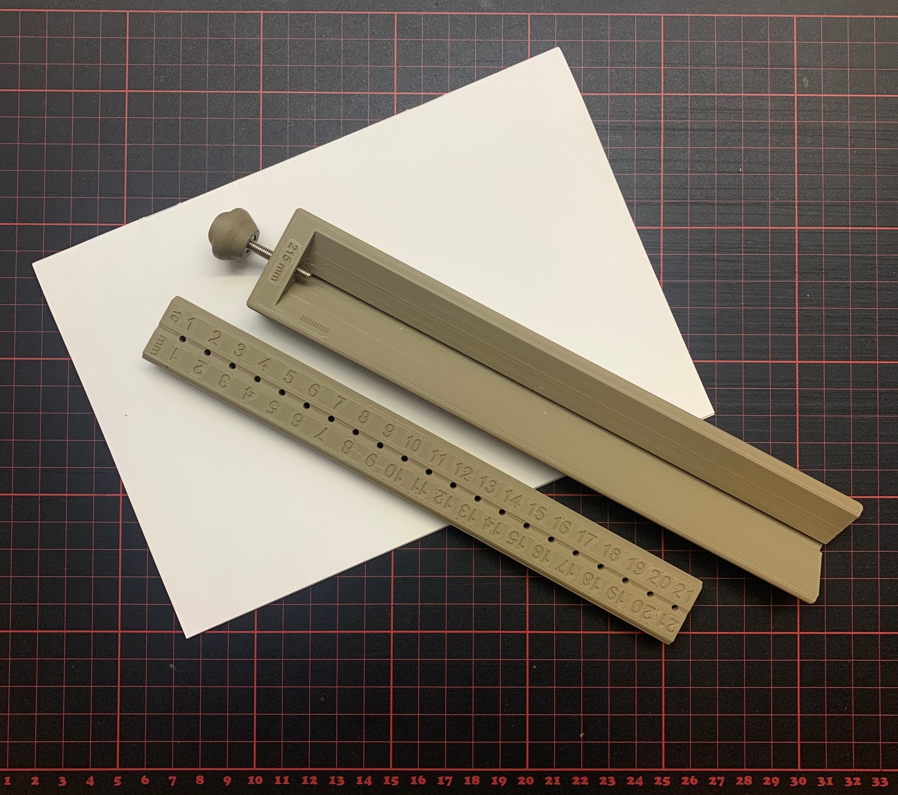 Bookbinding Drilling Template Pre-stitch Template DIN A5 Signature ...