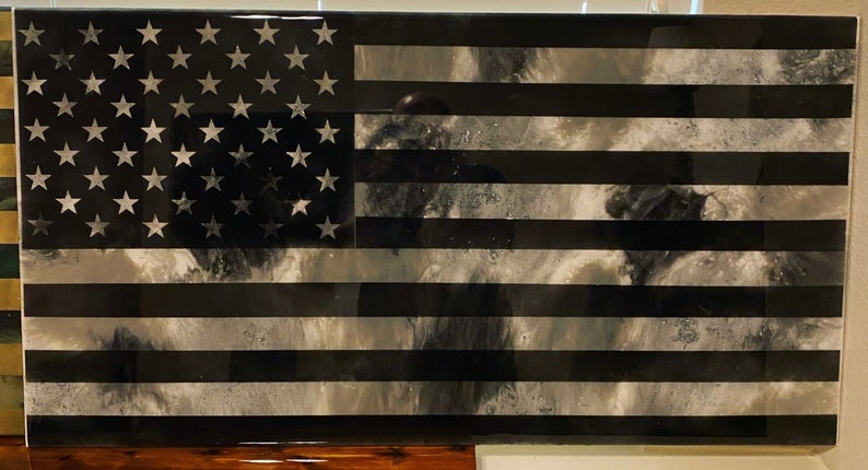 Custom Made WOOD/EPOXY FLAGS - Etsy