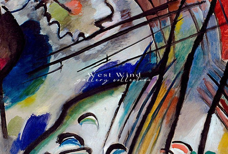 Improvisation 28 second Version Wassily Kandinsky Abstract Artwork ...