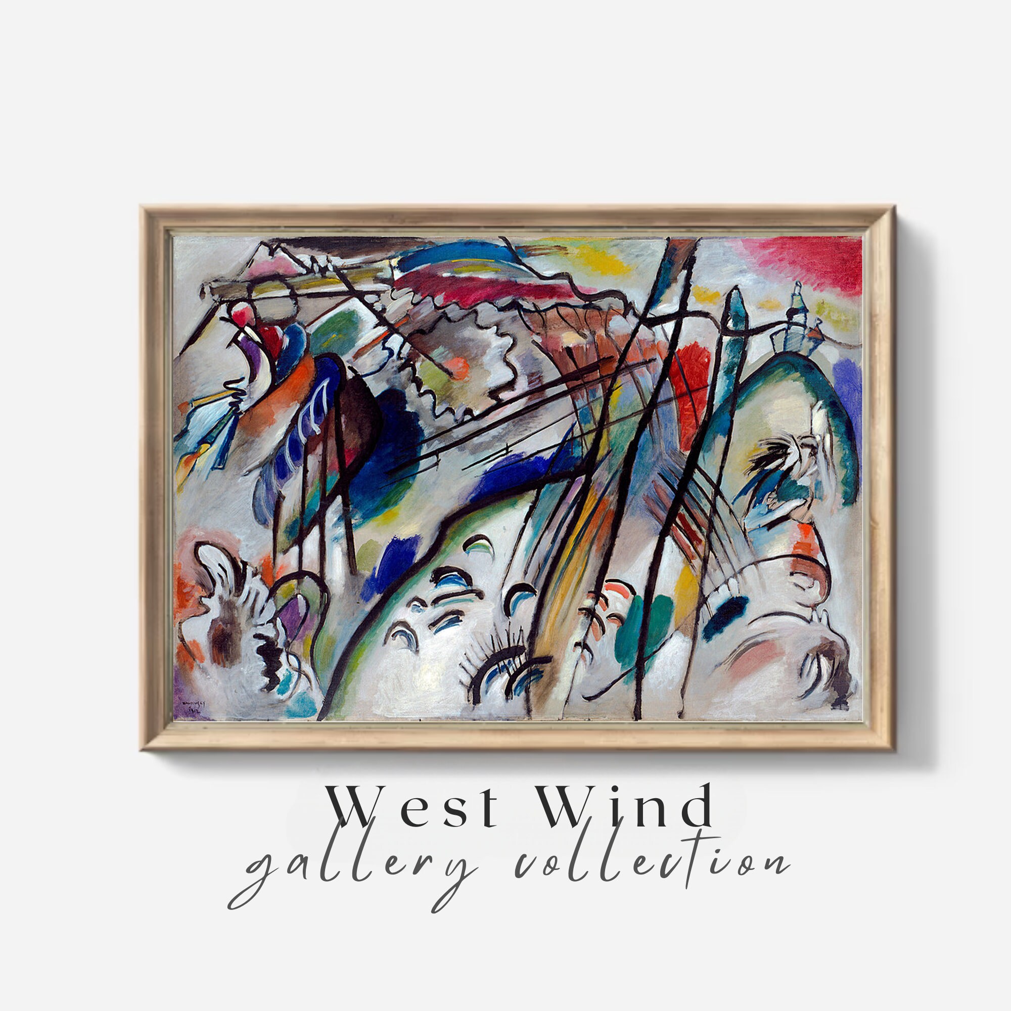 Improvisation 28 second Version Wassily Kandinsky Abstract Artwork ...