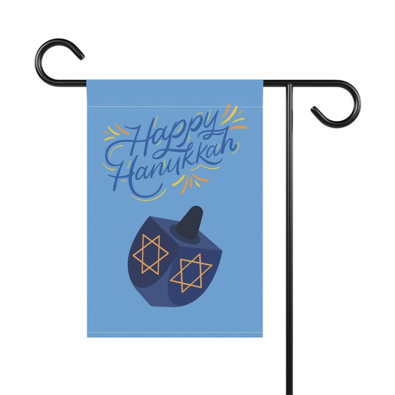 Celebrate Hanukkah With a Custom Garden Flag - Festive Addition to Your ...