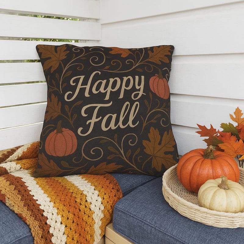 Pink Pillow Fall - Etsy