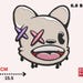 Kaws Embroidery Design, Smile Machine Embroidery (instant Download) - Etsy
