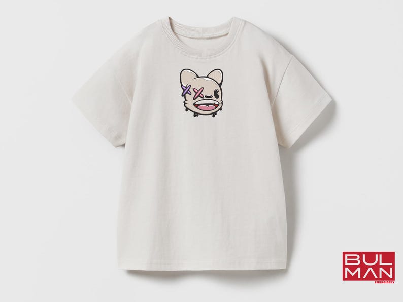 Kaws Embroidery Design, Smile Machine Embroidery (instant Download) - Etsy
