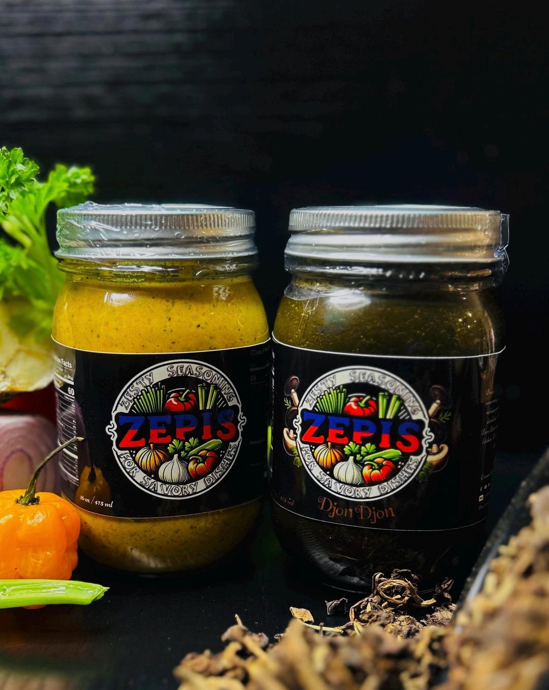 Authentic Haitian Epis Seasoning and Djondjon Black Mushroom Rice ...