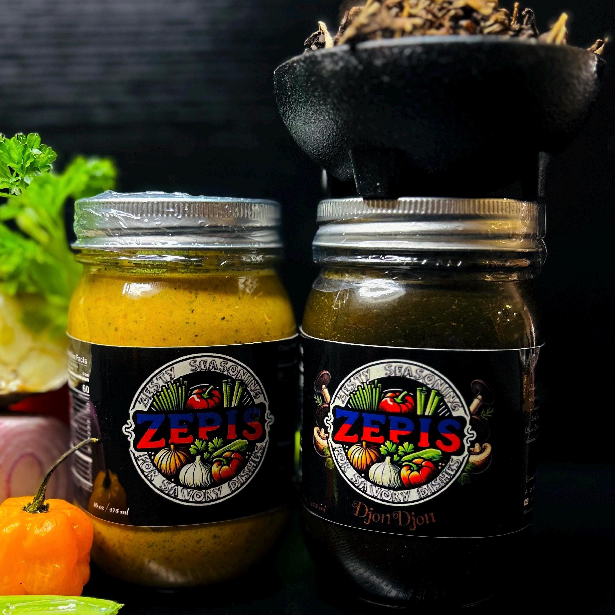 Haitian Epis Seasoning Bundle: Zepis & Djondjon Mushroom Marinade - Etsy