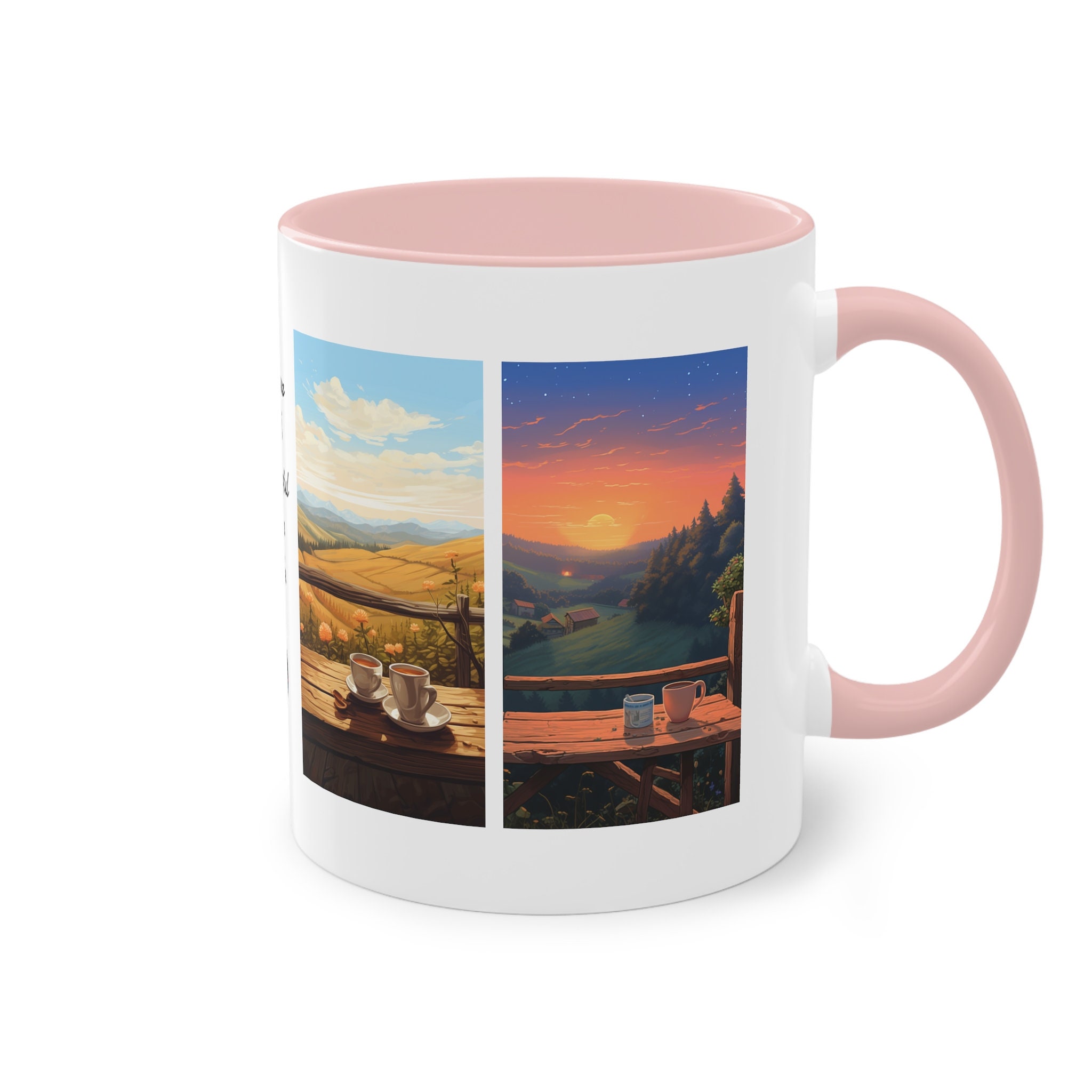 Tea Mug for 2 Lovers, Romantic Coffee Cup Relationship Partners Gift ...