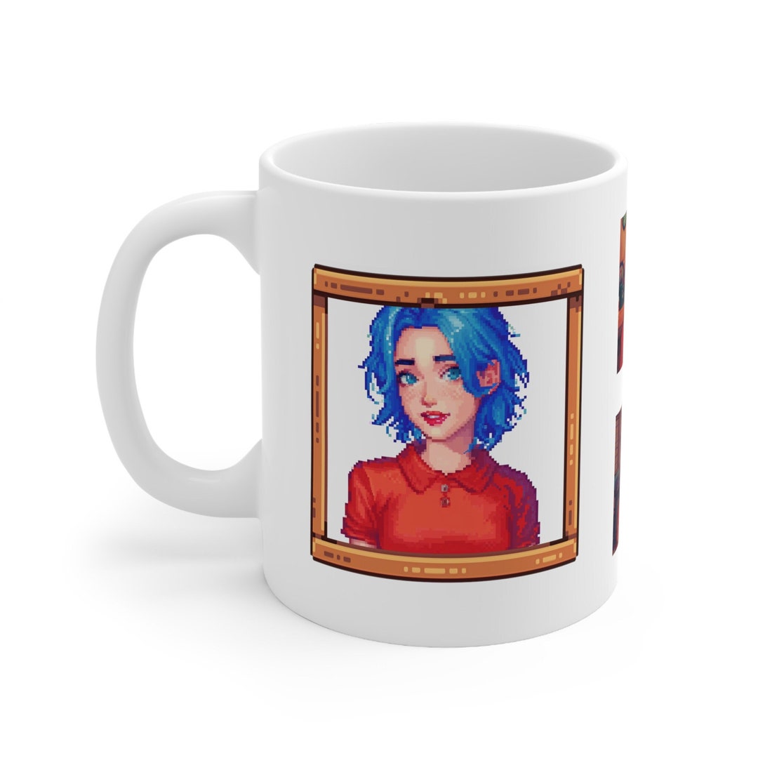 Emily Stardew Valley Mug: Gamer Coffee Cup, Handmade Ceramic - Etsy