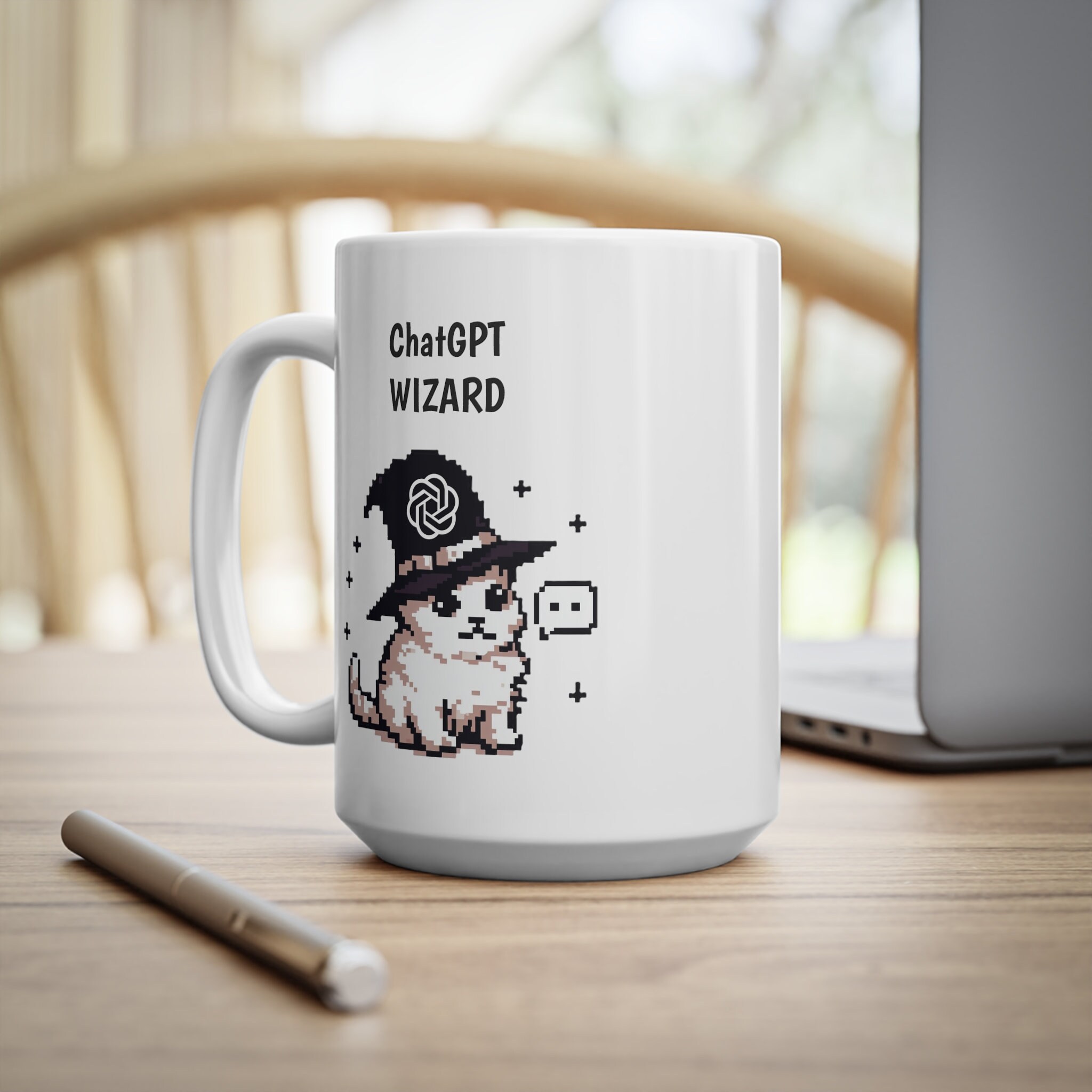 Seer Chatgpt Mug, Chat GPT Wizard! Coffee and Tea Gift Mug, AI Mug, Ai ...