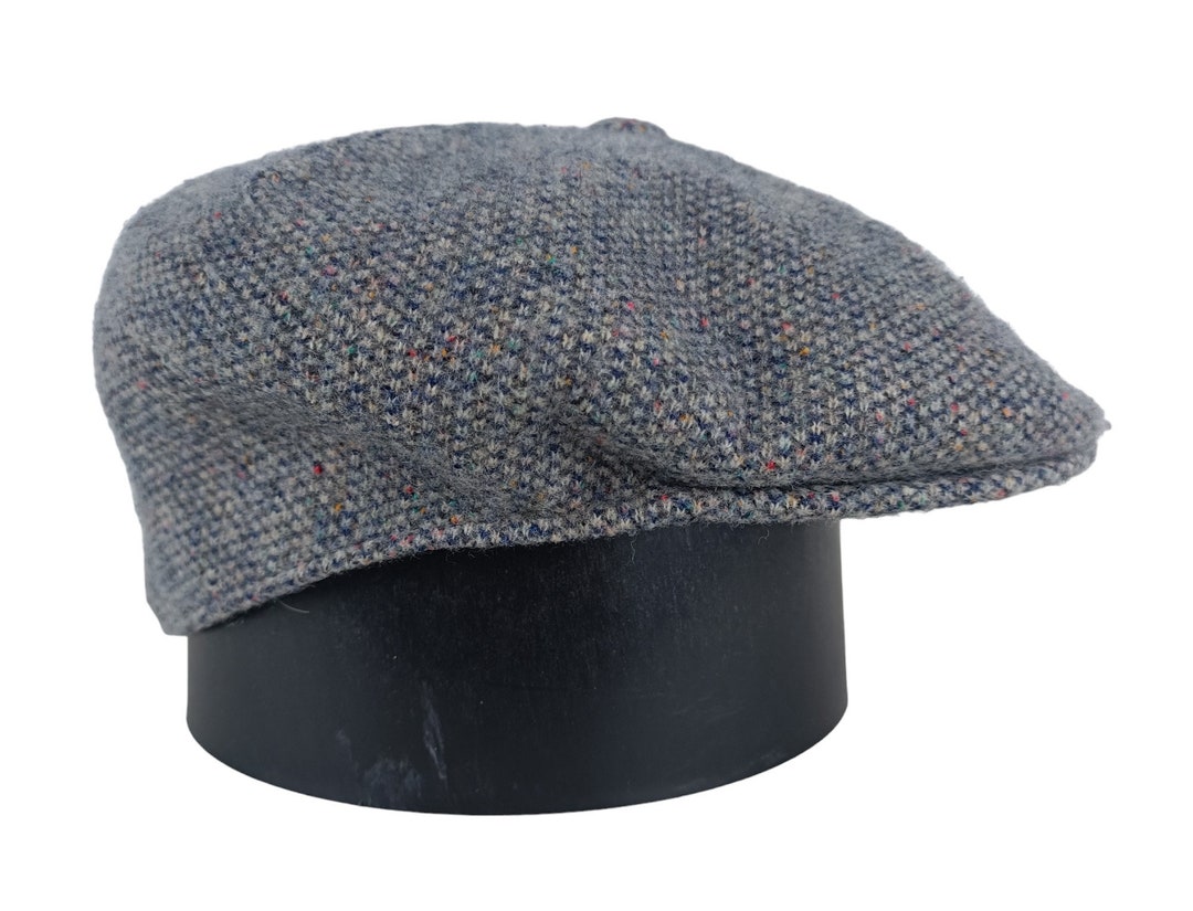 Vintage Kangol Design Wool Tweed Flat Cap - Gray Mens Size 55 Cm (S) - Etsy