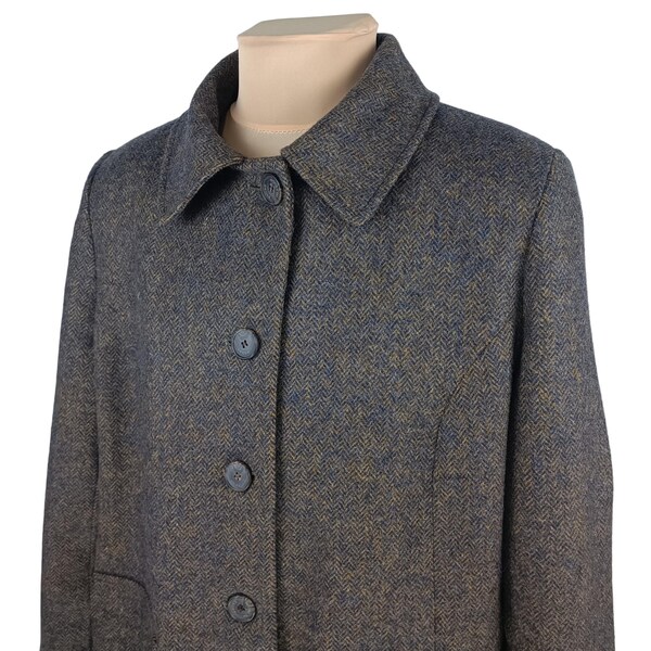 Wool Tweed Coat - Etsy