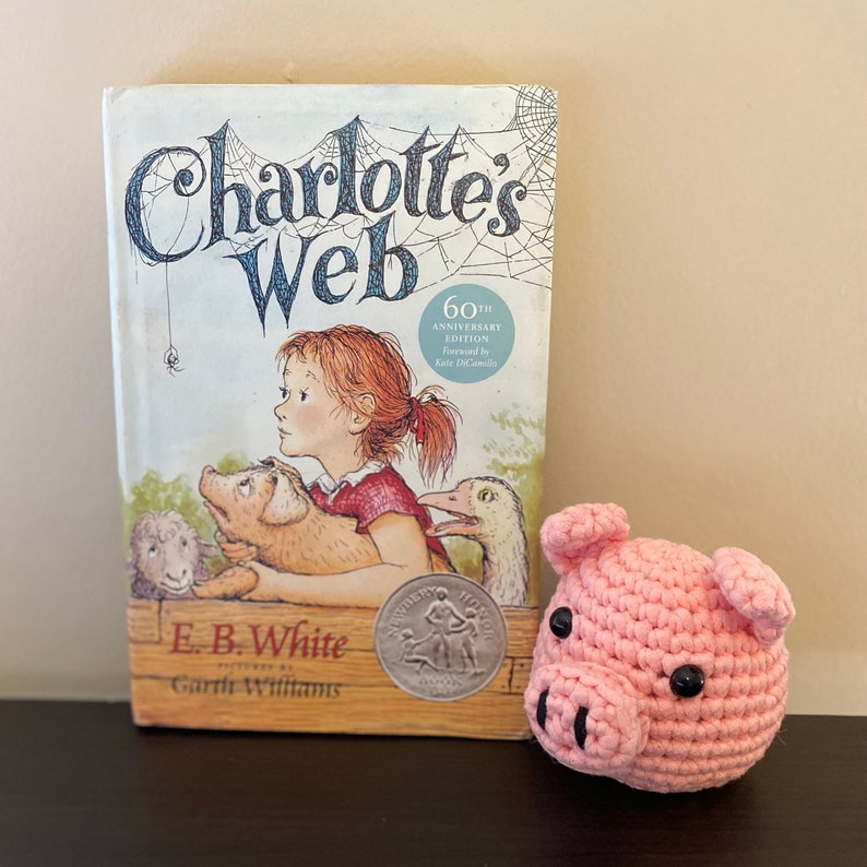 Charlottes Web & Wilbur the Stuffed Pig - Etsy