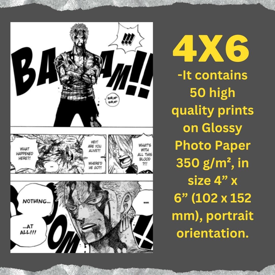 PRINTED 50 PCS Mix MANGA Wall Manga Wall Collage Kit Anime Wall Decor ...