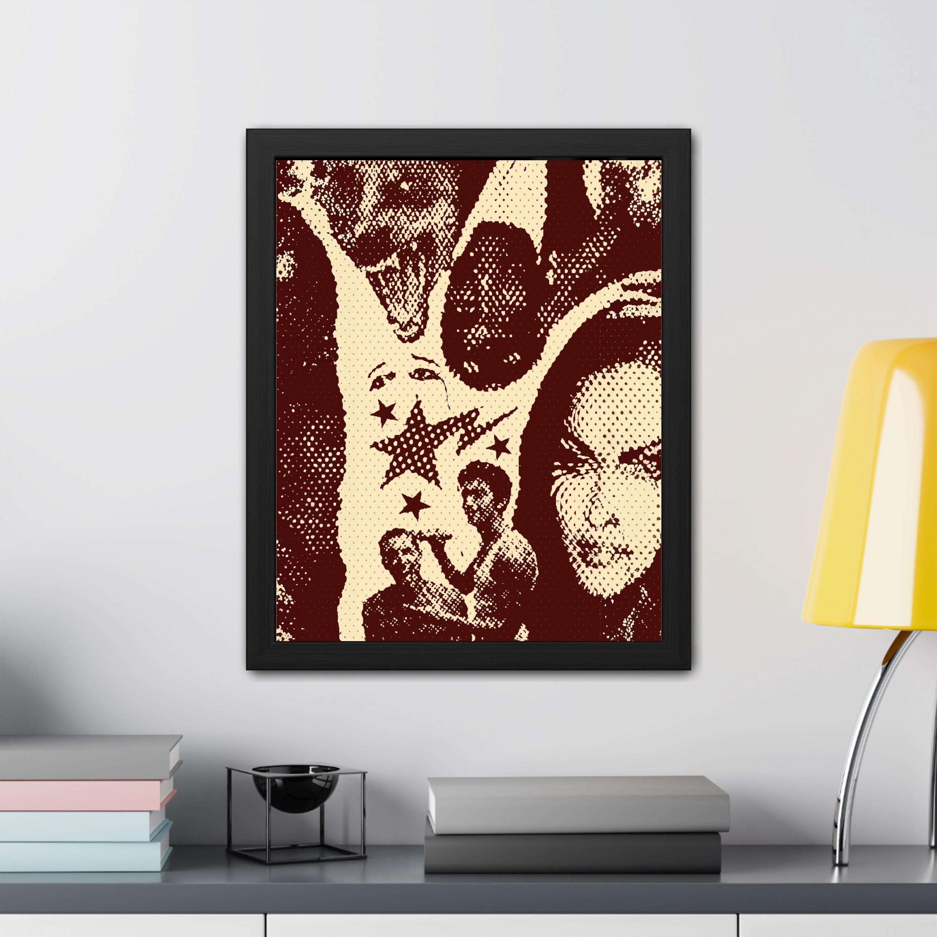 Set of 8 Red Aesthetic Posters Bold, Vibrant Wall Art to Add Passion ...