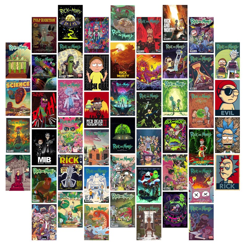 Rick and Morty Poster - Etsy