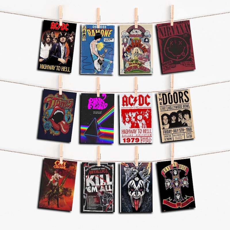Band Posters - Etsy