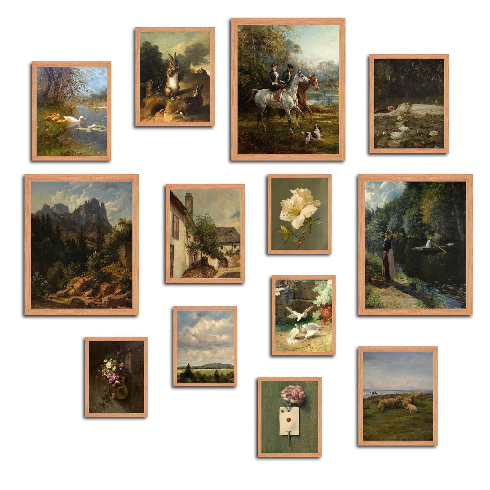 PRINTED 13 PCS French Aesthetic Wall Posters Vintage French Posters ...