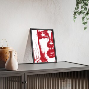 PRINTED 6 PCS Red Aesthetic Wall Poster Vintage Aesthetic Posters Red ...