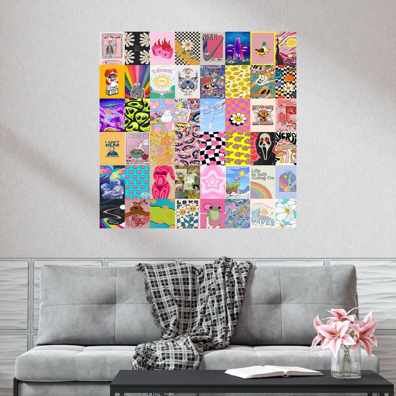 PRINTED 50 PCS Aesthetic Poster Wall Poster aesthetic Posters Aesthetic ...