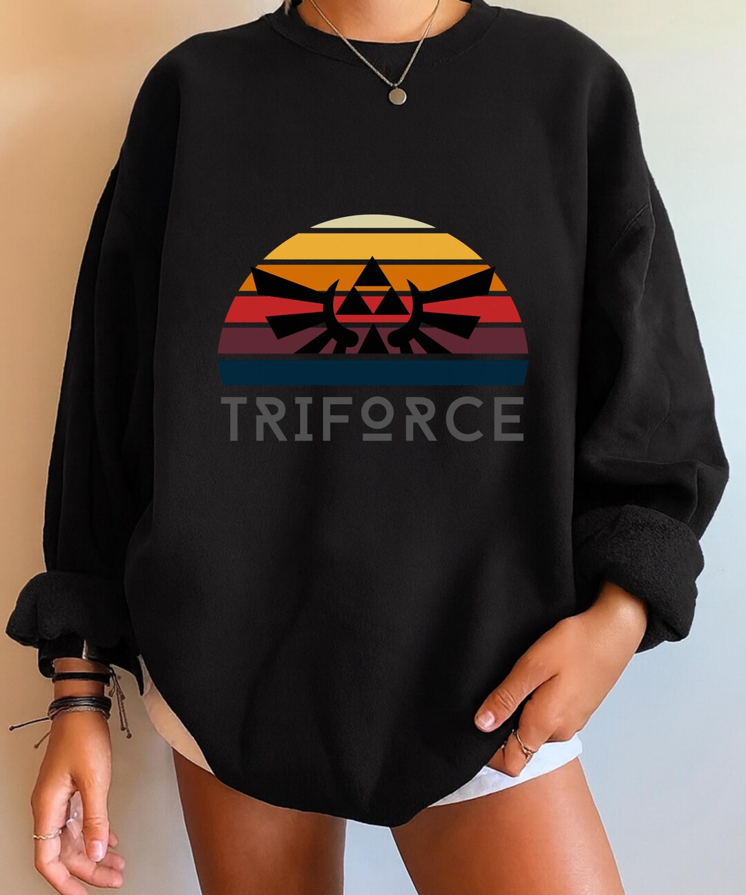 Retro Zelda Triforce Sunset Design, PNG SVG (digital Download) - Etsy