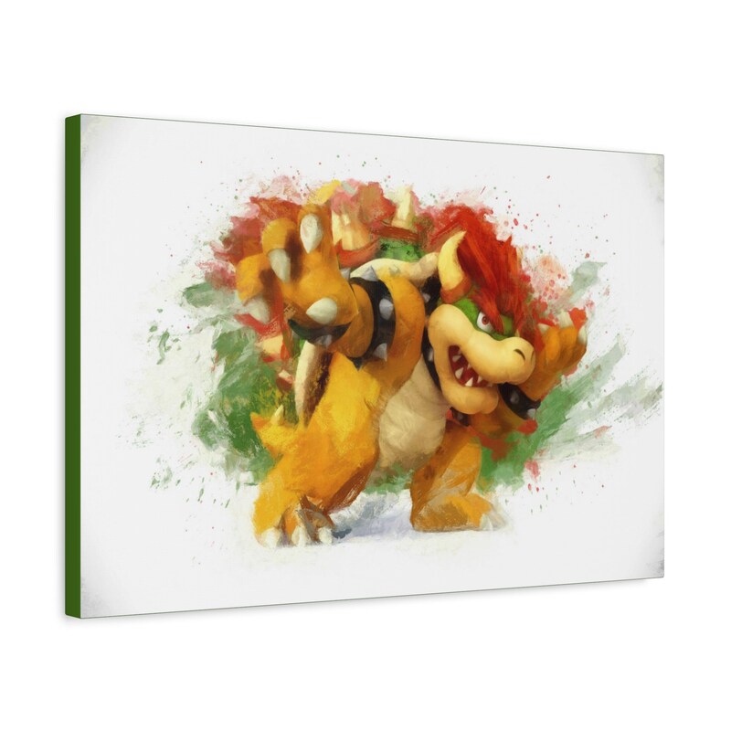 Bowser Painting - Etsy