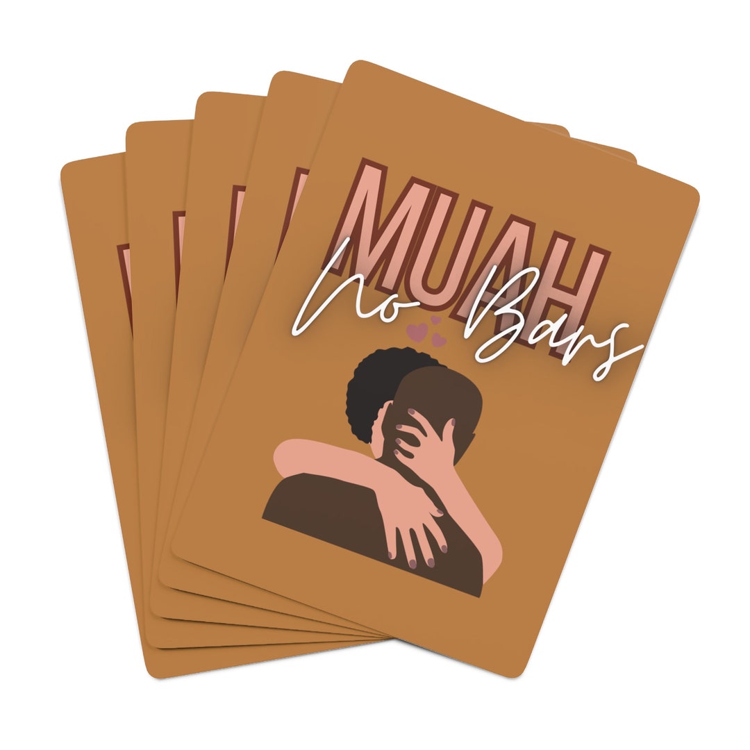 MUAH No Bars - Custom Poker Cards - Etsy