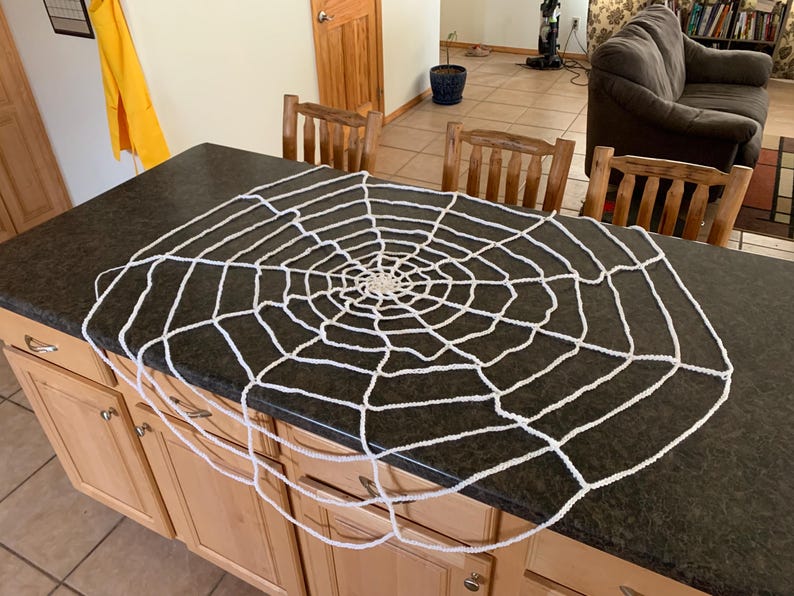 Giant Crochet Spider Web - Etsy