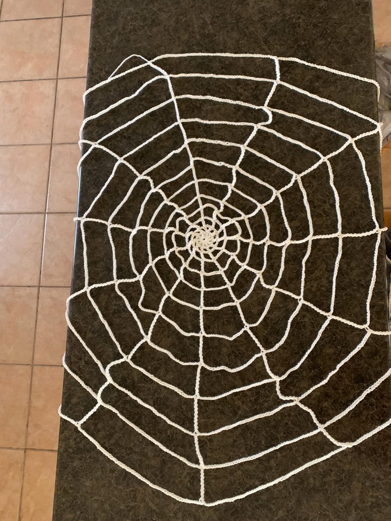 Giant Crochet Spider Web - Etsy