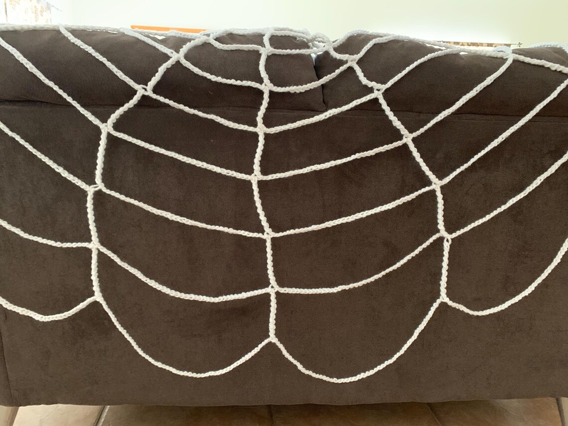Giant Crochet Spider Web - Etsy