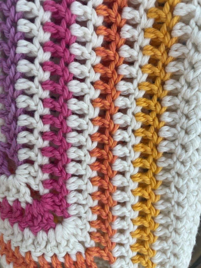 Twirl and Swirl Blanket Crochet Pattern Includes Step by Step ...