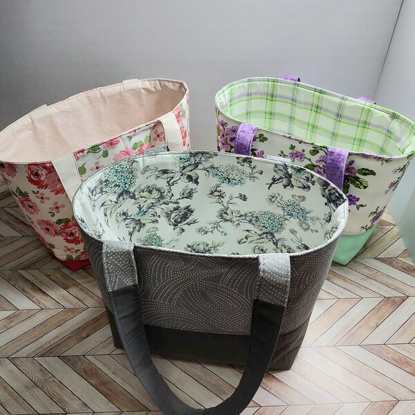 Handmade Fabric Bag - Etsy