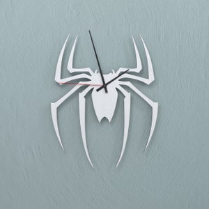 Spiderman Clock | Spiderman Calendar | Spiderman Wall Clock | Laser Cut ...