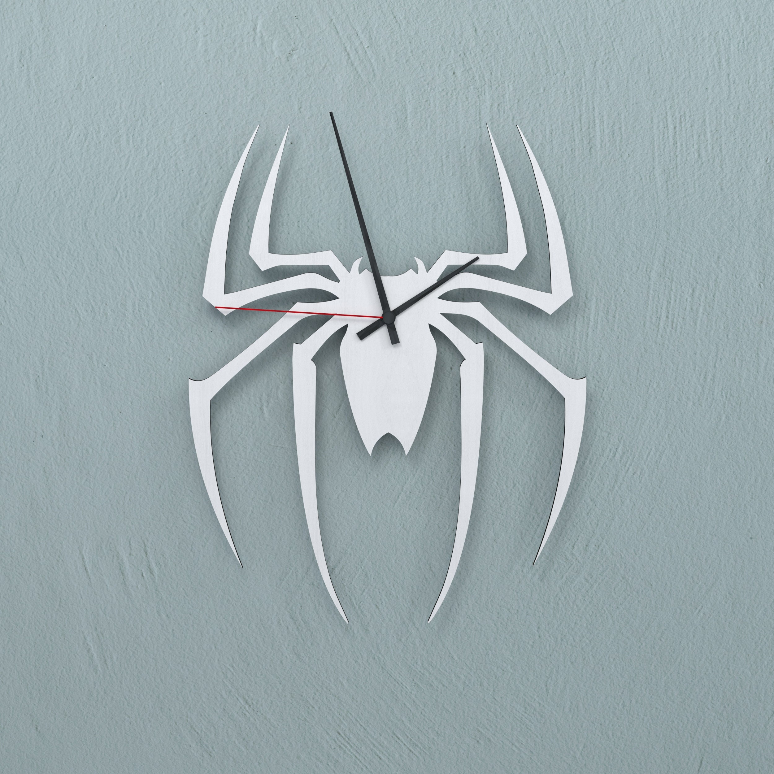 Spiderman Clock | Spiderman Calendar | Spiderman Wall Clock | Laser Cut ...