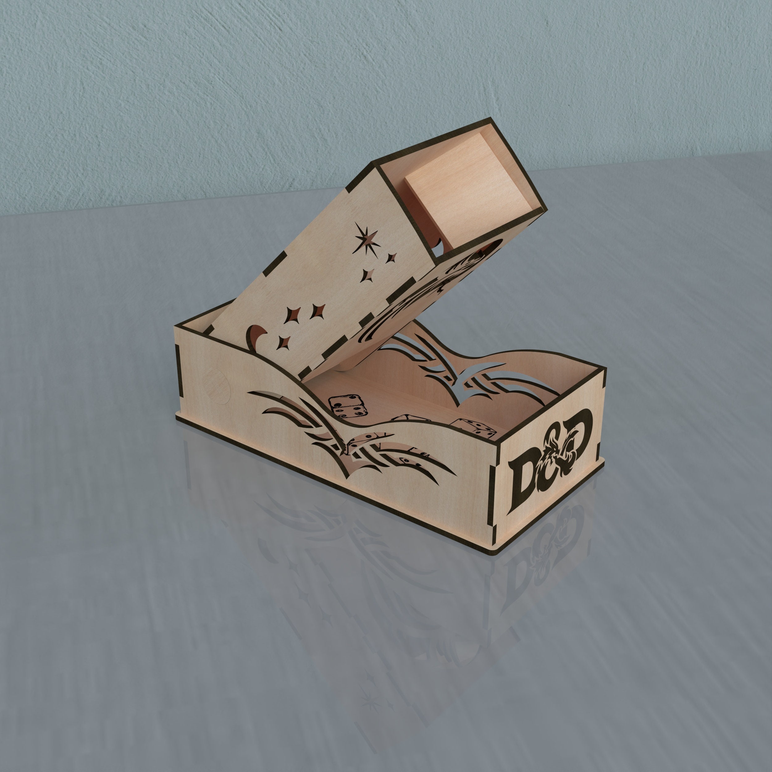 Dnd Dice Tower | Foldable Dice Tower | Portable Dice Tower | Dungeons ...