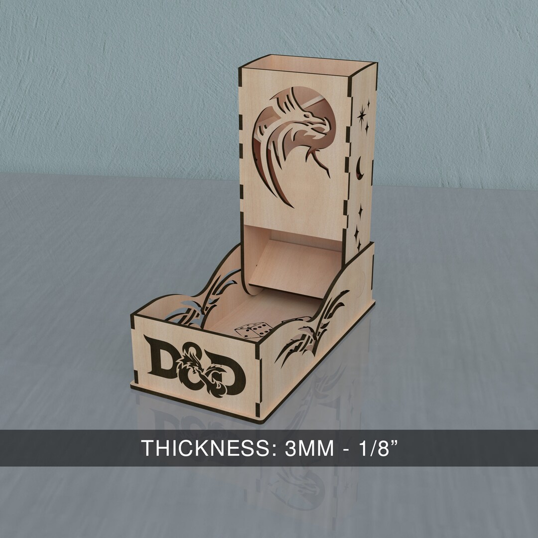 Dnd Dice Tower | Foldable Dice Tower | Portable Dice Tower | Dungeons ...