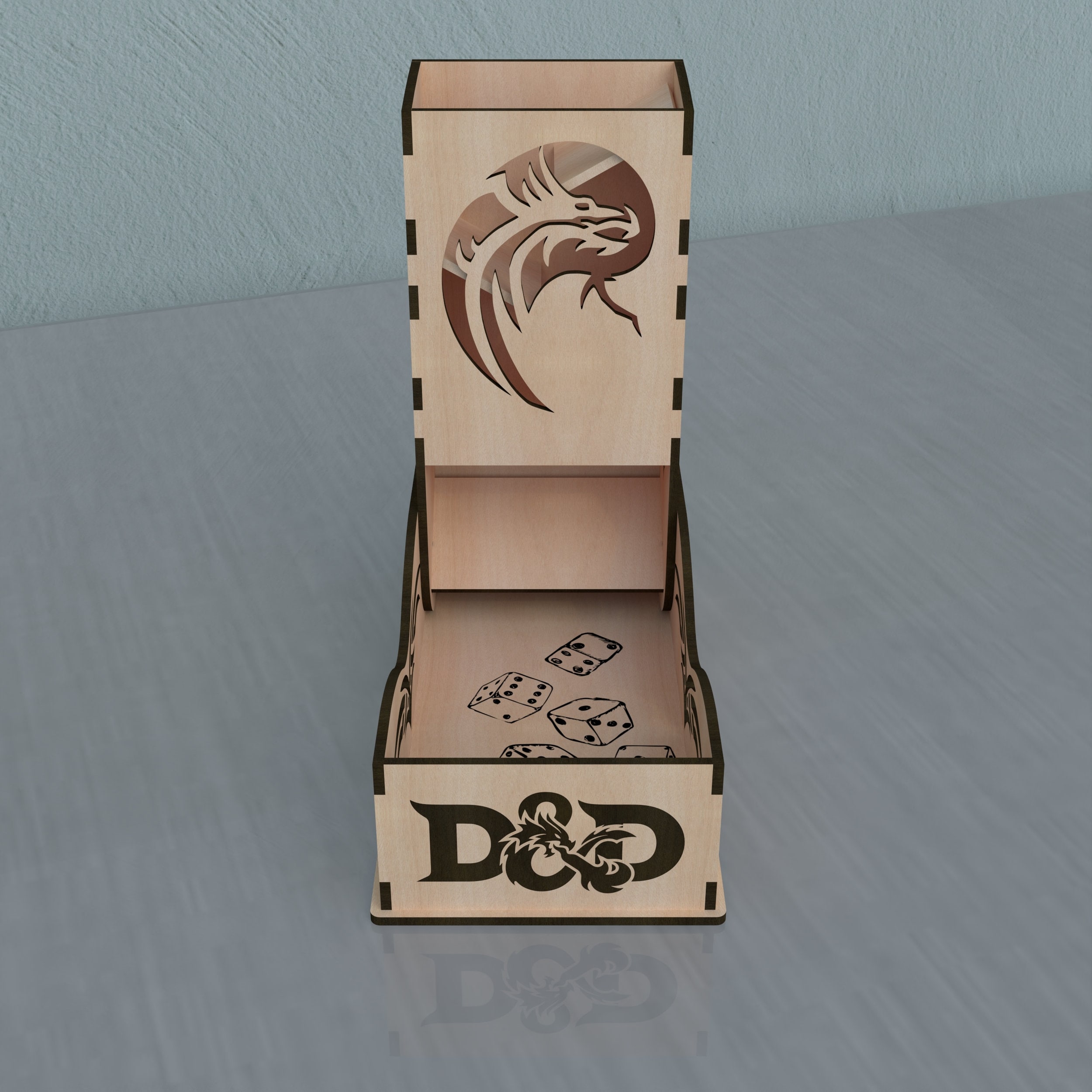 Dnd Dice Tower | Foldable Dice Tower | Portable Dice Tower | Dungeons ...