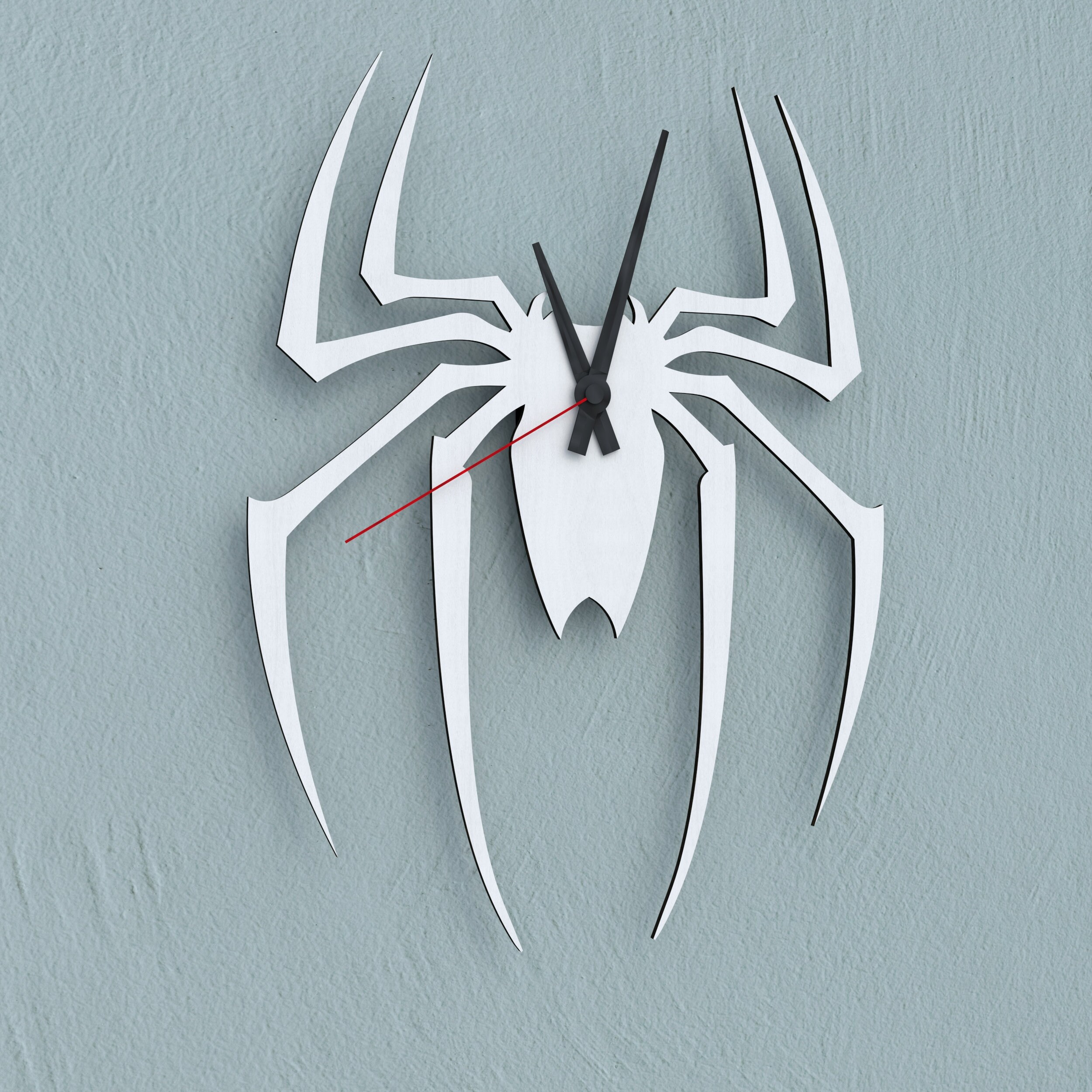 Spiderman Clock | Spiderman Calendar | Spiderman Wall Clock | Laser Cut ...