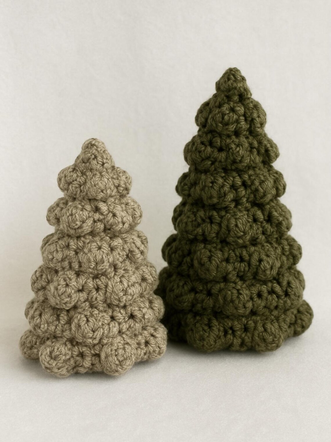 CROCHET PATTERN •• Christmas Trees •• Three Sizes Available •• Instant ...