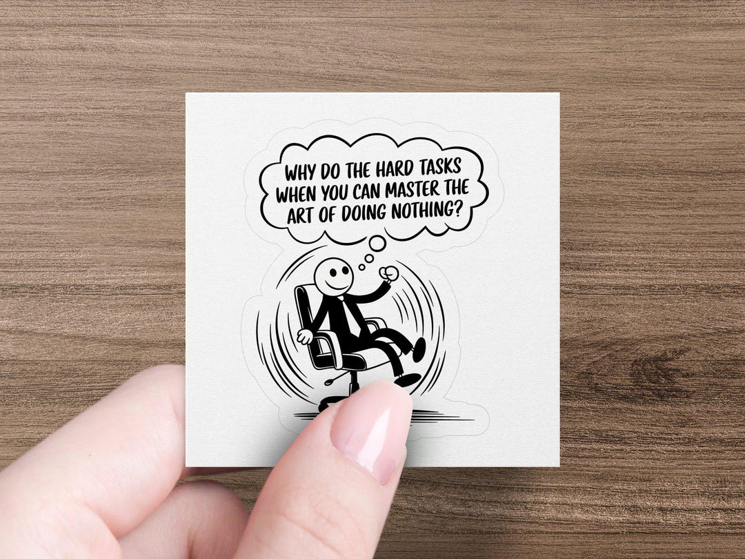 Work Themed Sticker Quotes Funny Work Stickers, Office Humor Stickers ...