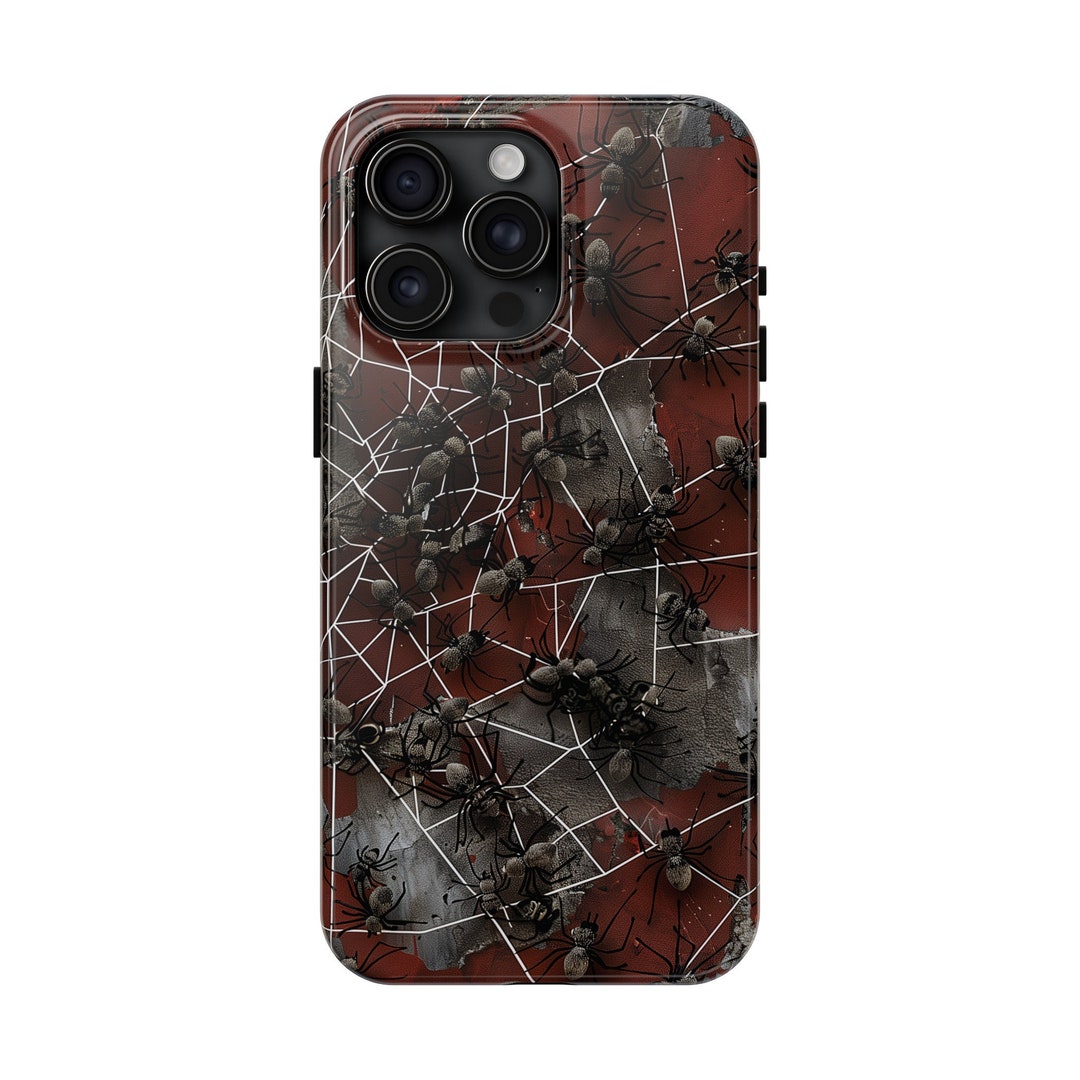 Arachnid Wonderland iPhone Case - Bold Spider Phone Case - Fits iPhone ...