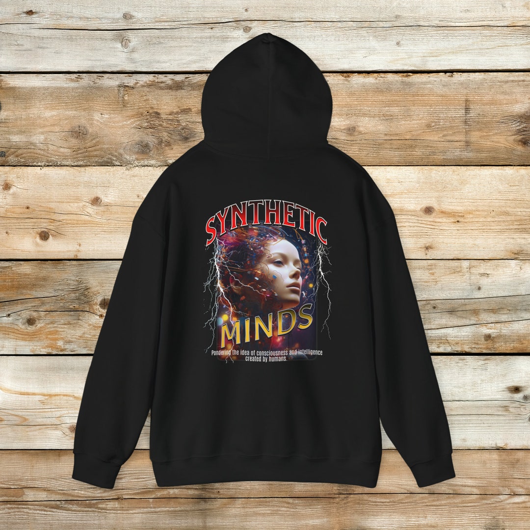 Artificial Intelligence Hoodie, AI Hoodie, Sci-fi Themed, Android ...