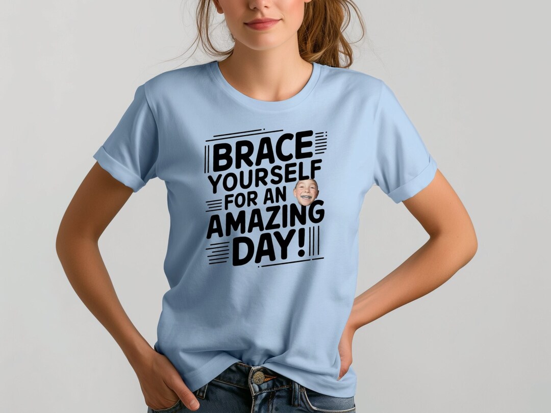 Dentist Tshirt, Brace Yourself Shirt, Inspirational Quote T-shirt, Shirt for Dentists, Braces ...
