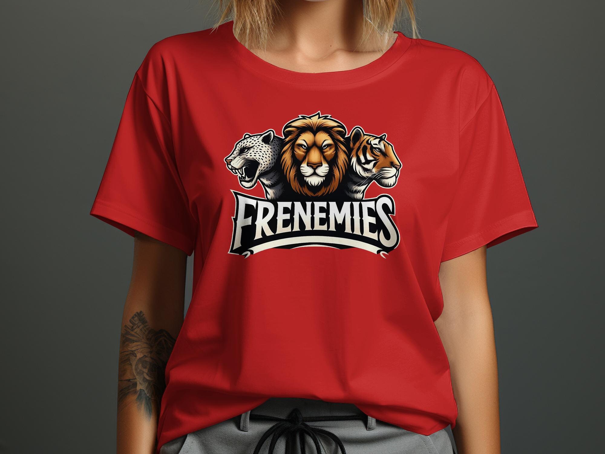Frenemies T-shirt Wild Animals Lion Tiger Leopard, Jungle Safari ...