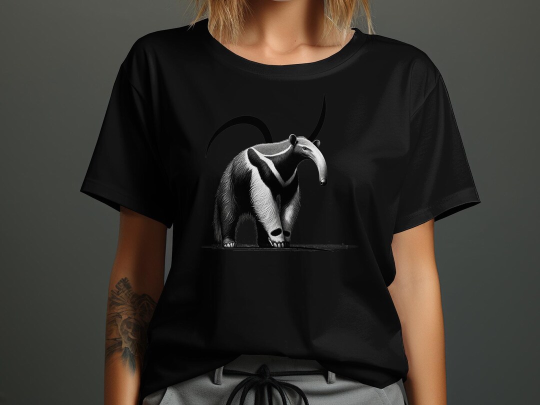 Giant Anteater T-shirt, Wildlife Lover Tee, Anteater Shirt, Nature ...