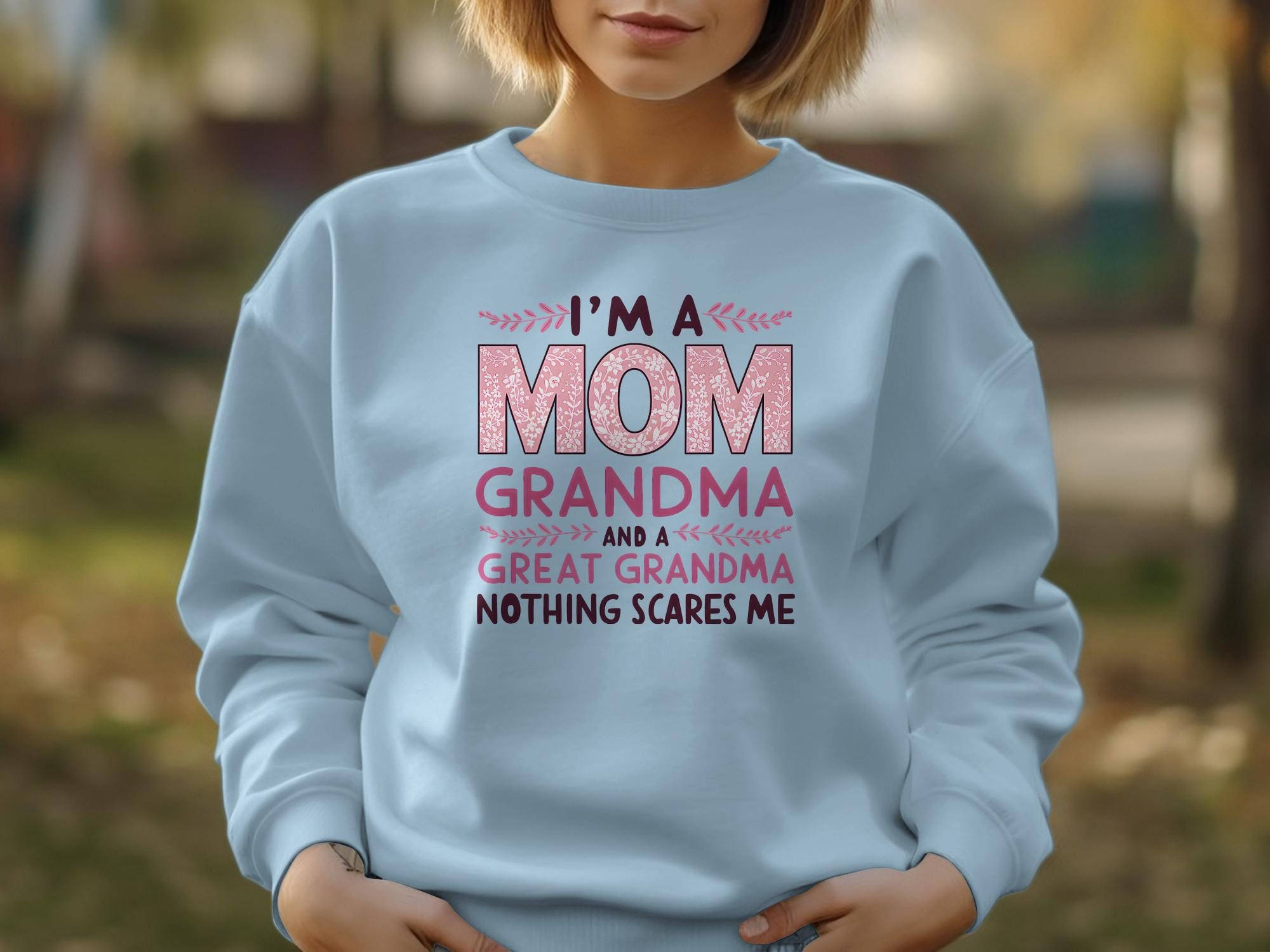 I'm a Mom, Grandma, Great Grandma T-shirt, Floral Family Tee, Gift for ...