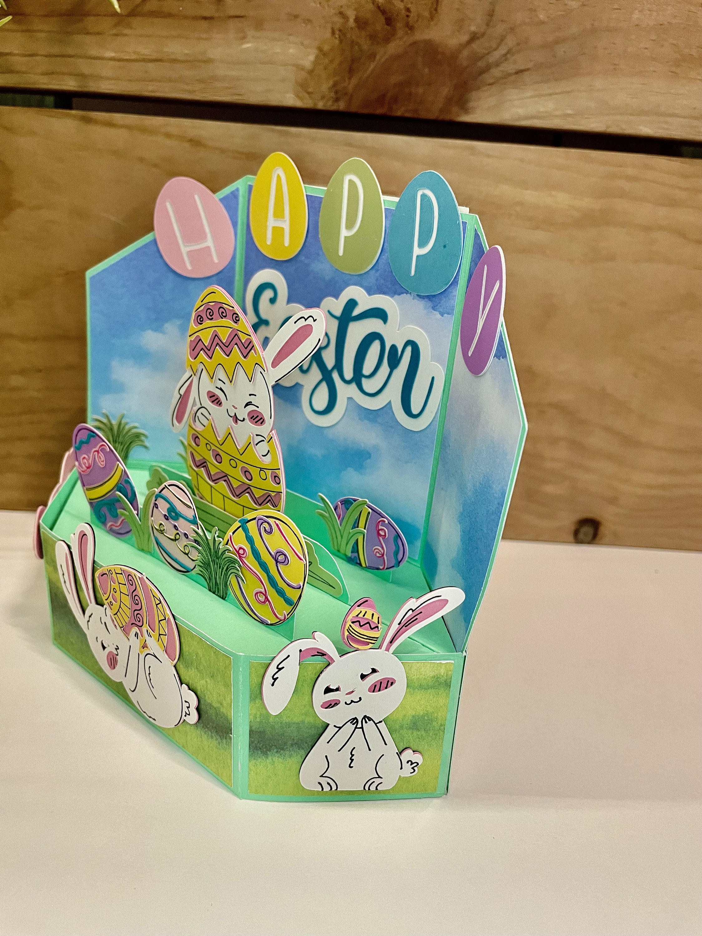 Happy Easter Pop up Card - Etsy