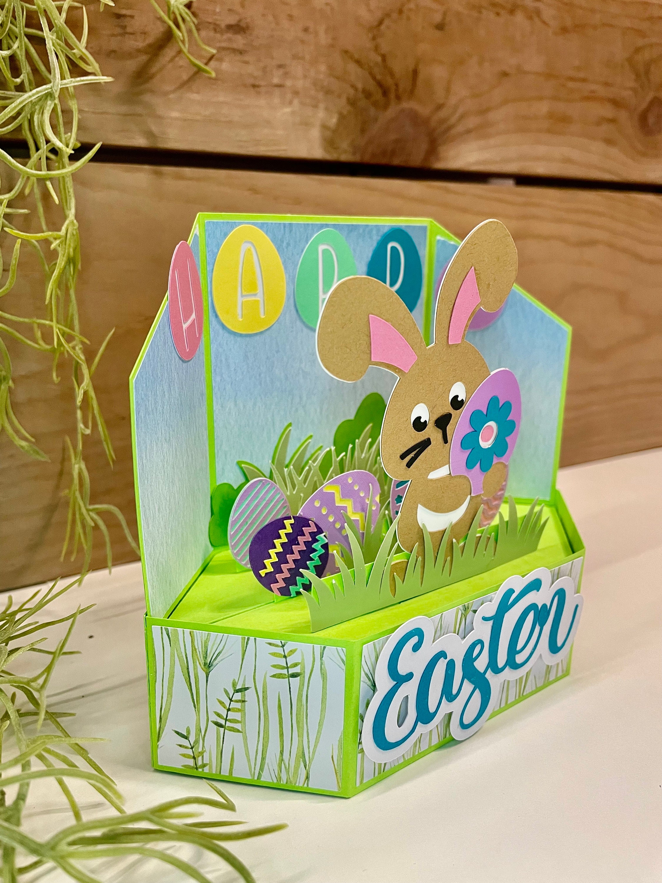 Happy Easter Pop up Card - Etsy
